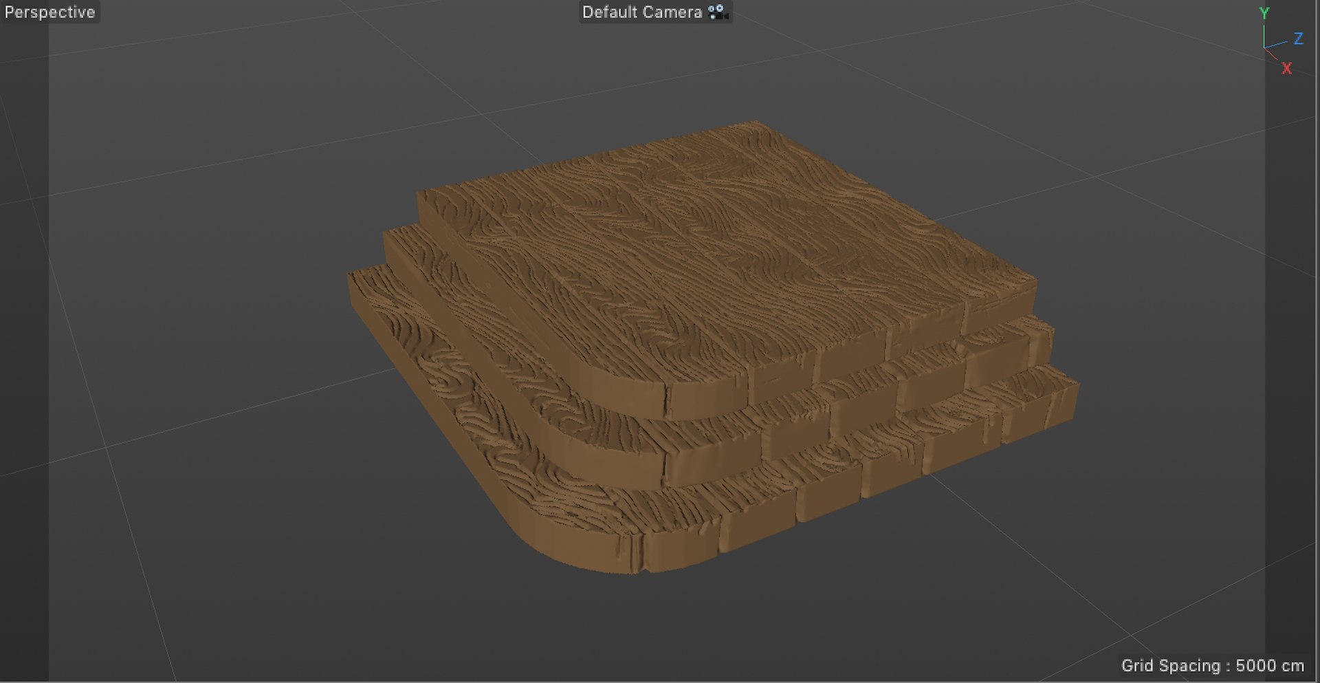 3D Carved Wooden Platform - TurboSquid 1833276