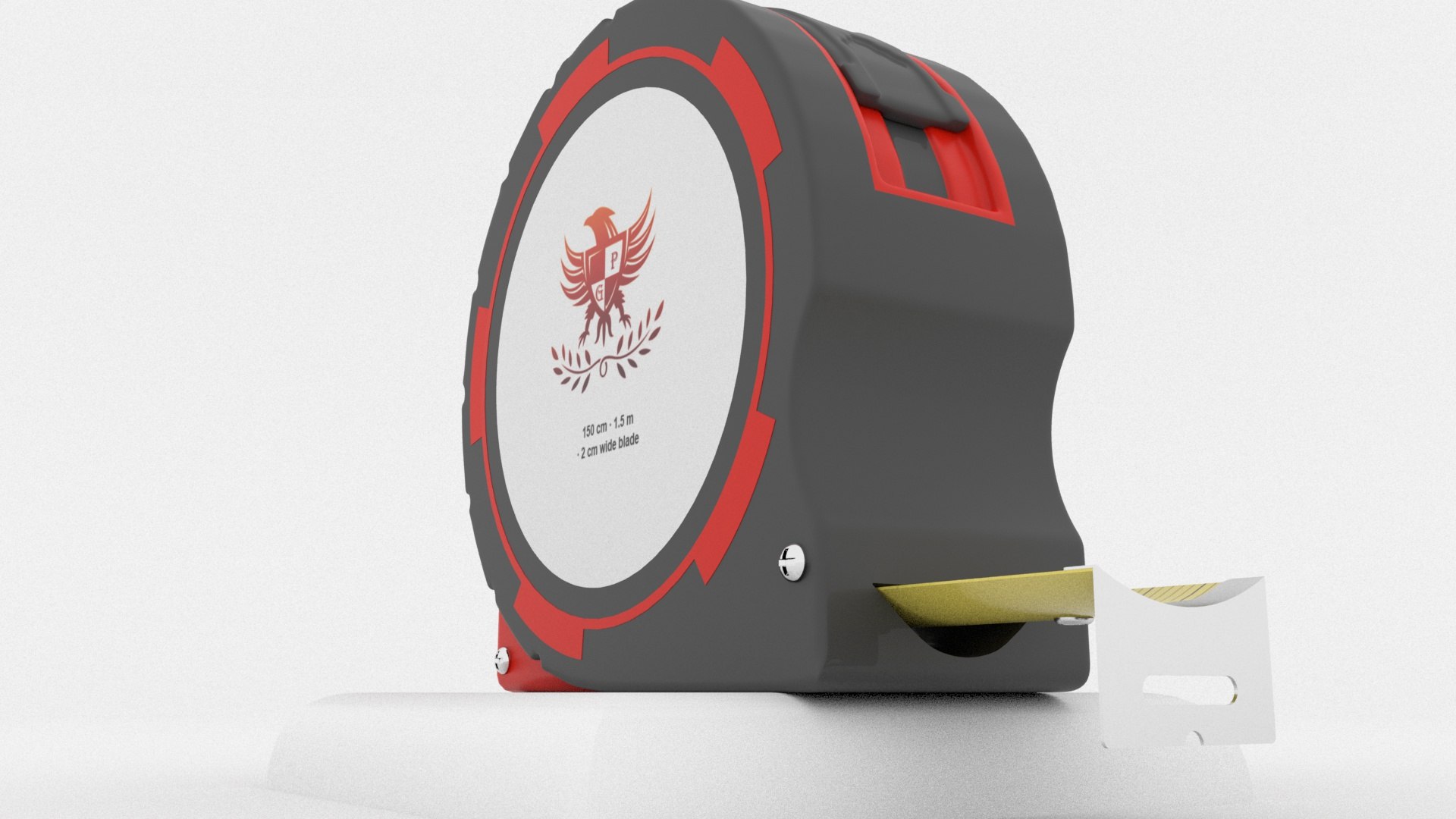 3D Measuring Tape Model - TurboSquid 1947010