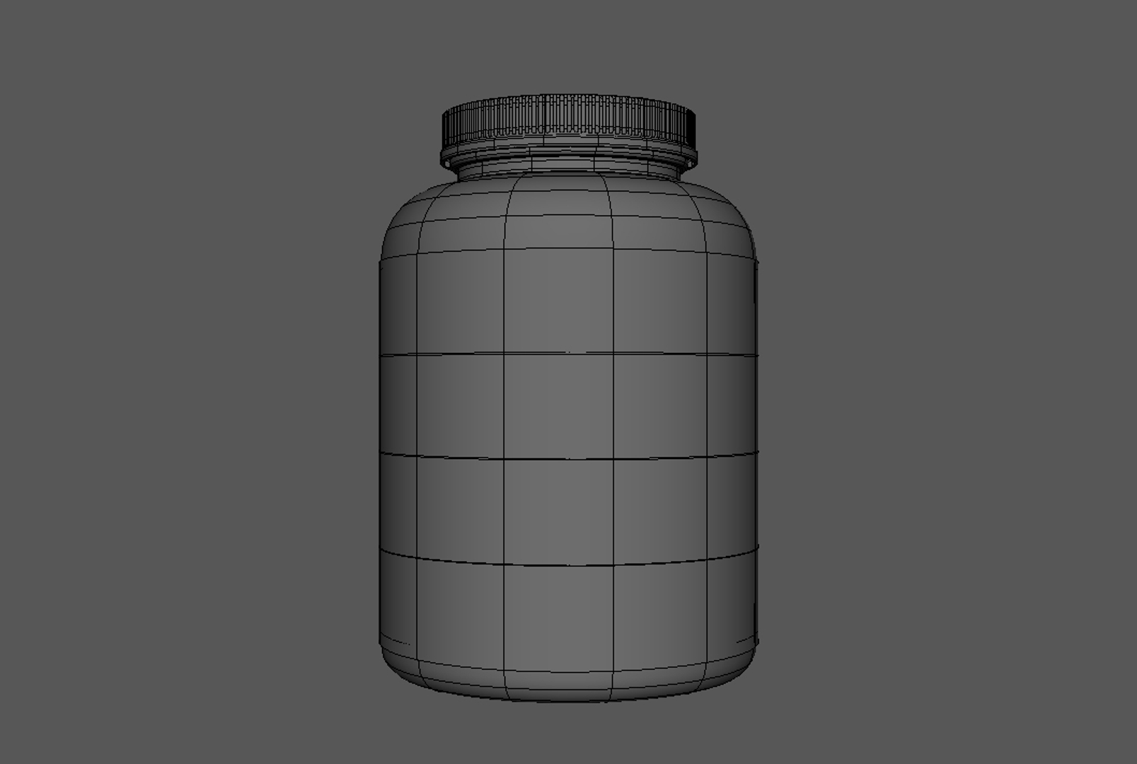 3D Model Whey Bottle - TurboSquid 1217704