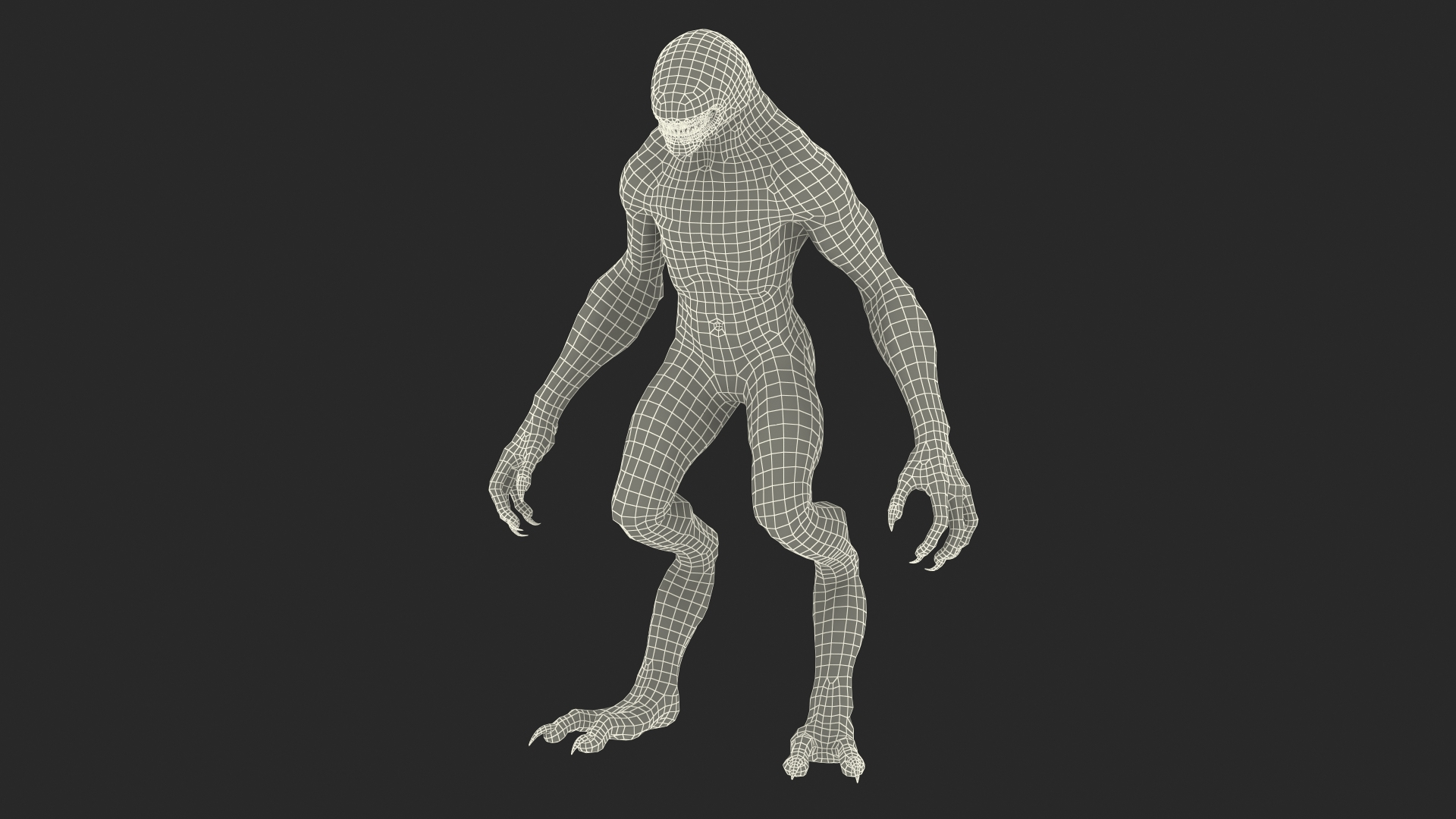 3D Monster Creature Rigged For Modo Model - TurboSquid 1717746