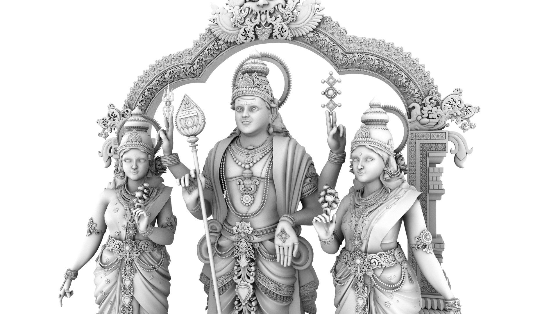 3D Lord God Muruga Murugan - TurboSquid 1941542