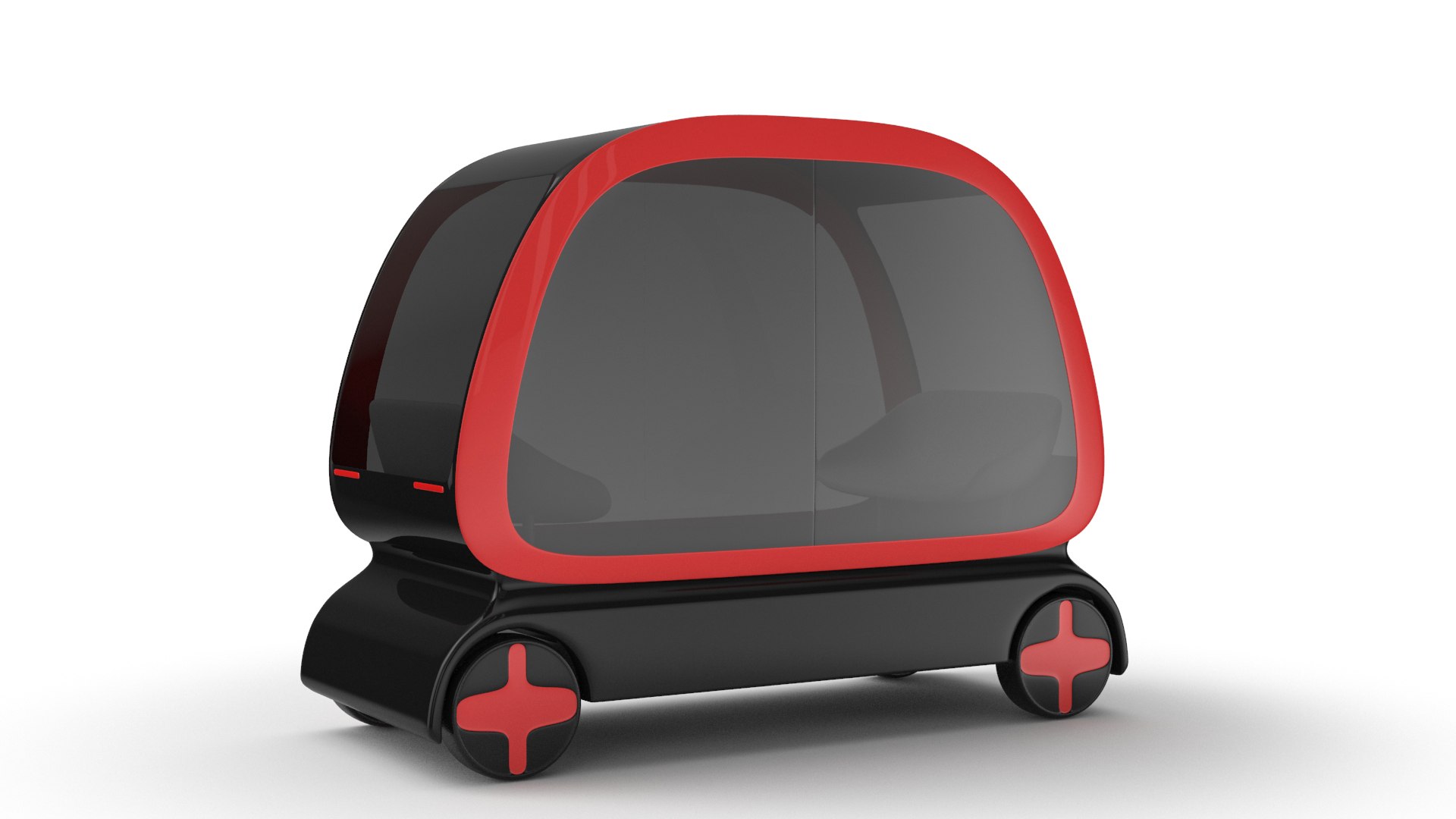 Electric Shuttle Car Model - TurboSquid 1454420