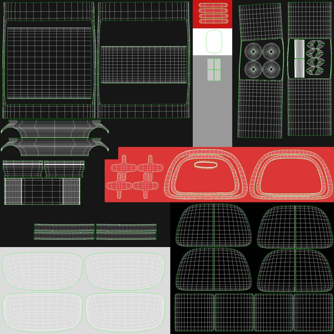 Electric Shuttle Car Model - TurboSquid 1454420