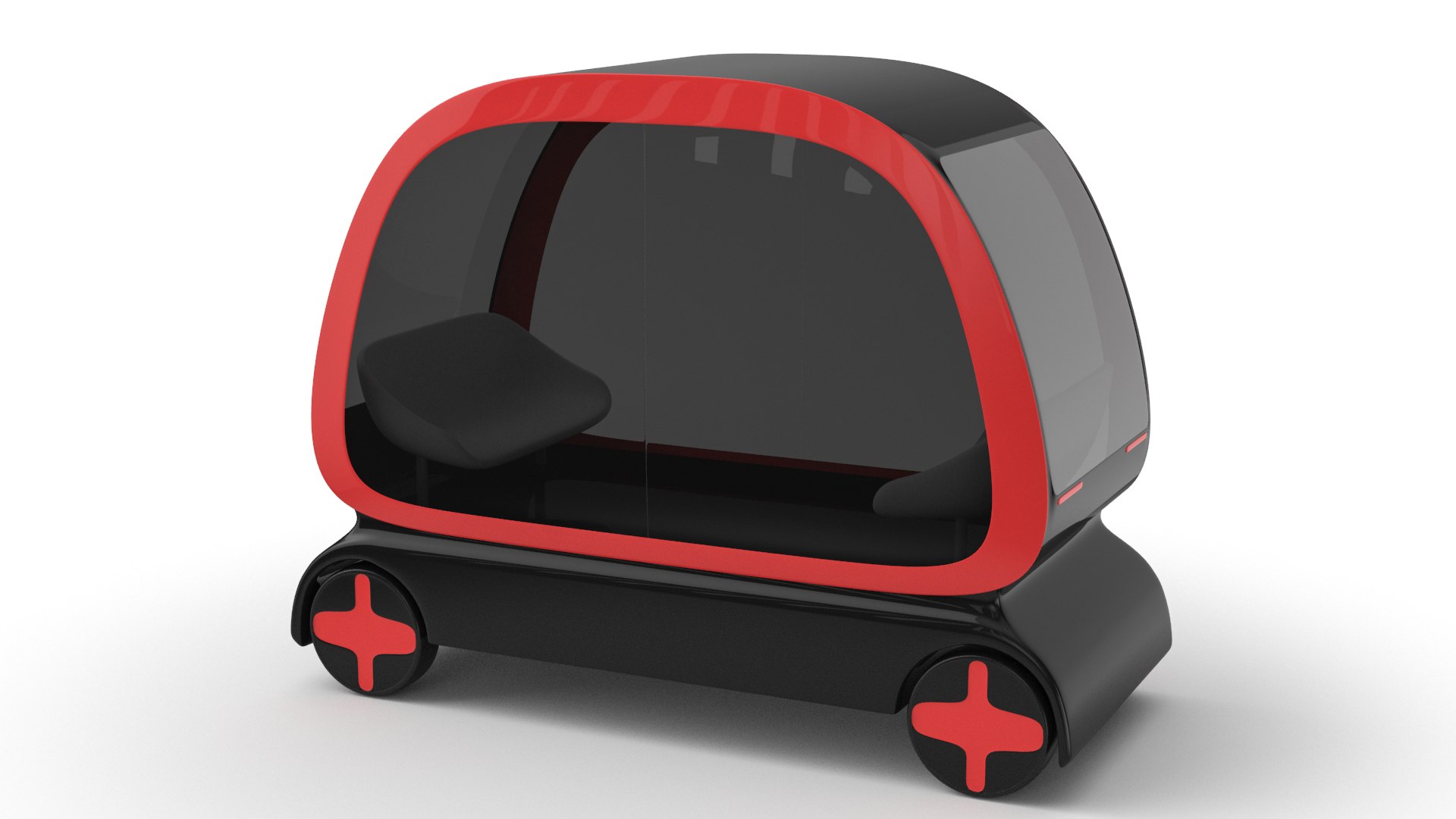 Electric Shuttle Car Model - TurboSquid 1454420