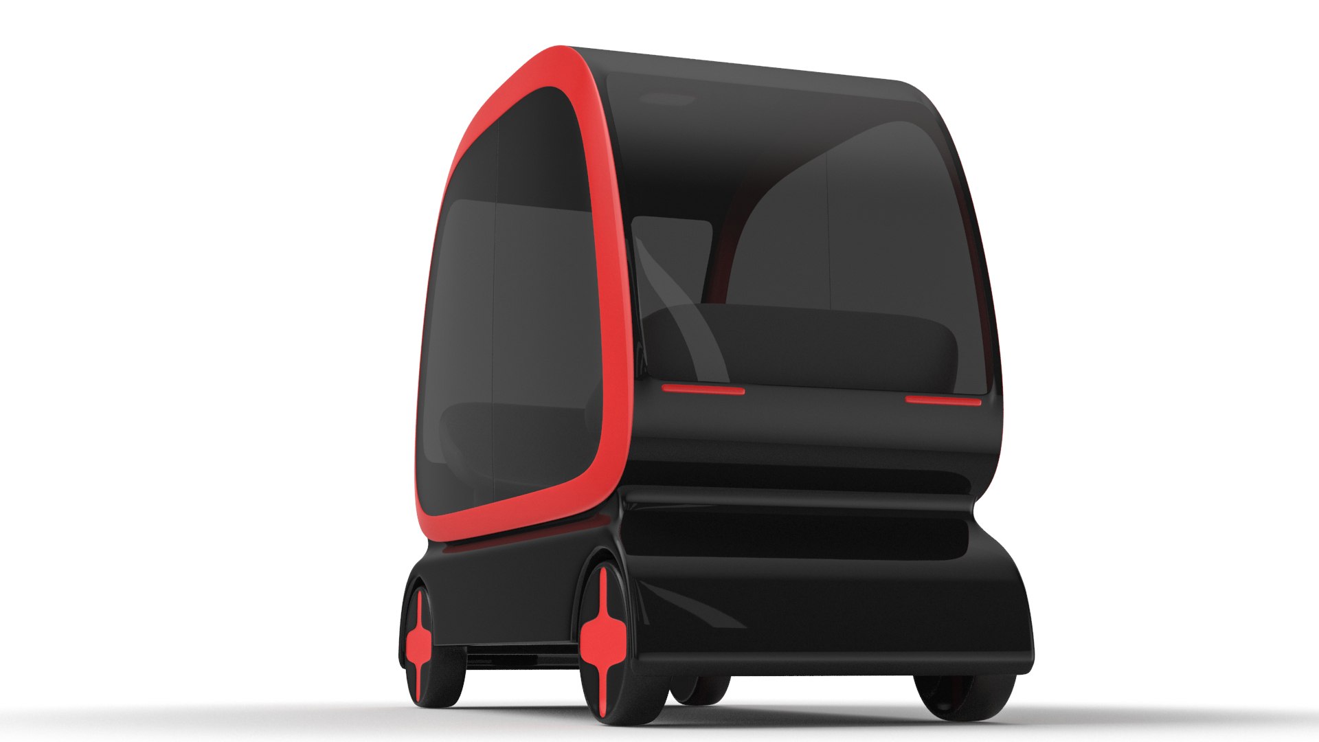 Electric Shuttle Car Model - TurboSquid 1454420