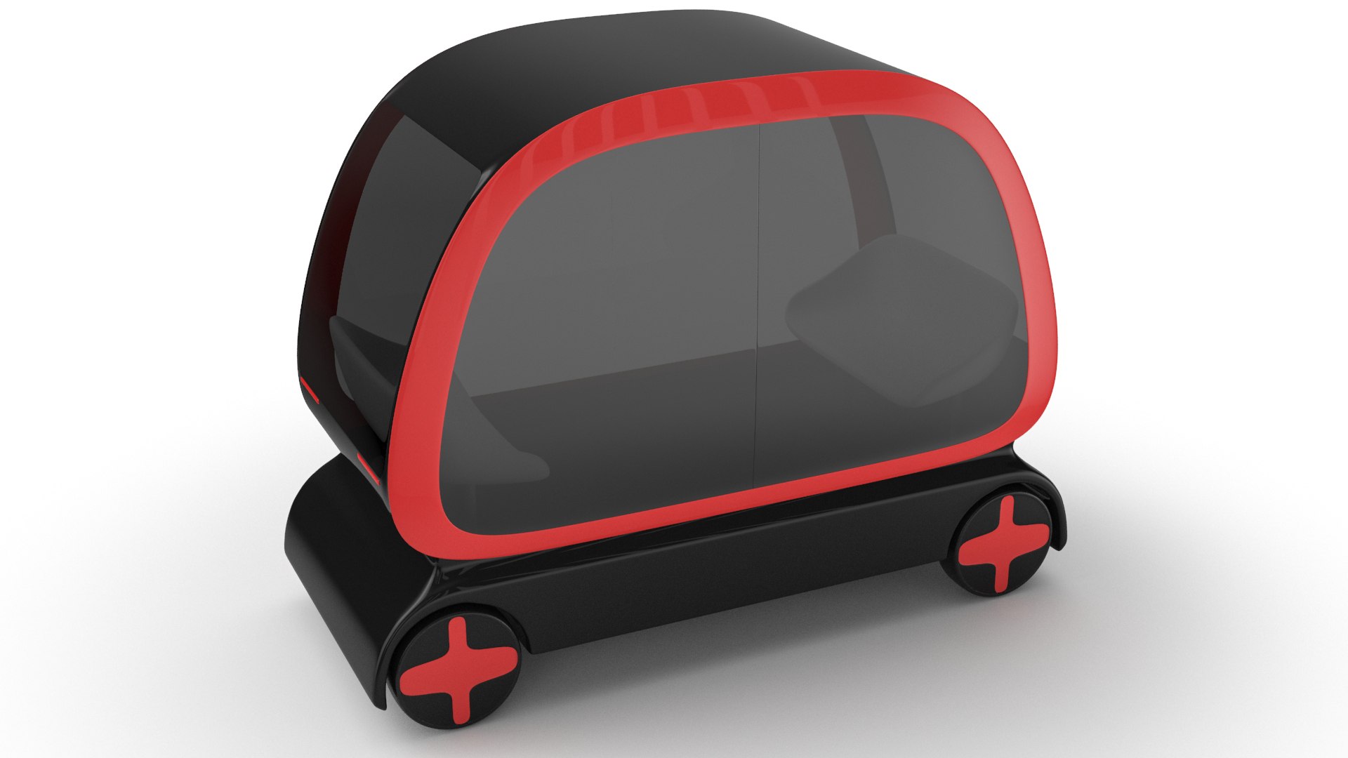 Electric Shuttle Car Model - TurboSquid 1454420