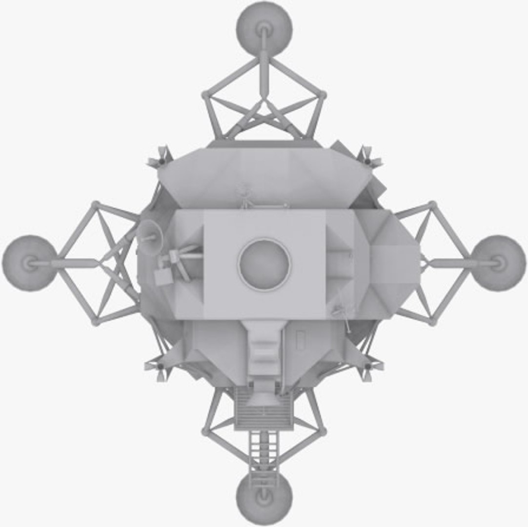 Apollo Lunar Module 3d Obj