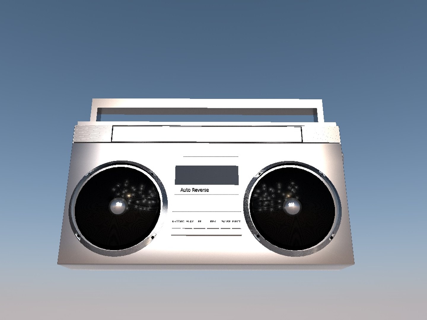 3D Cassette Player - TurboSquid 1253600