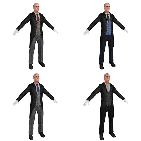 3D Servant Models | TurboSquid