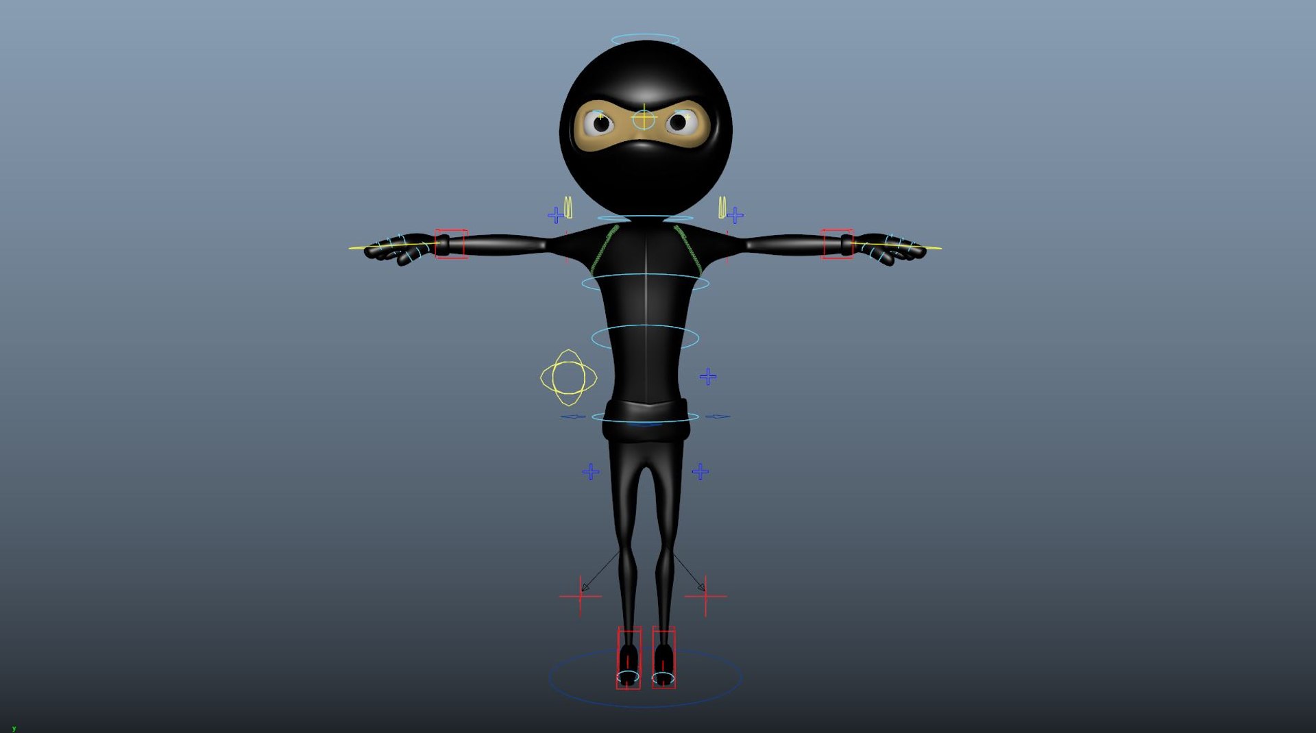 Ninja Modeled 3D Model - TurboSquid 1280346