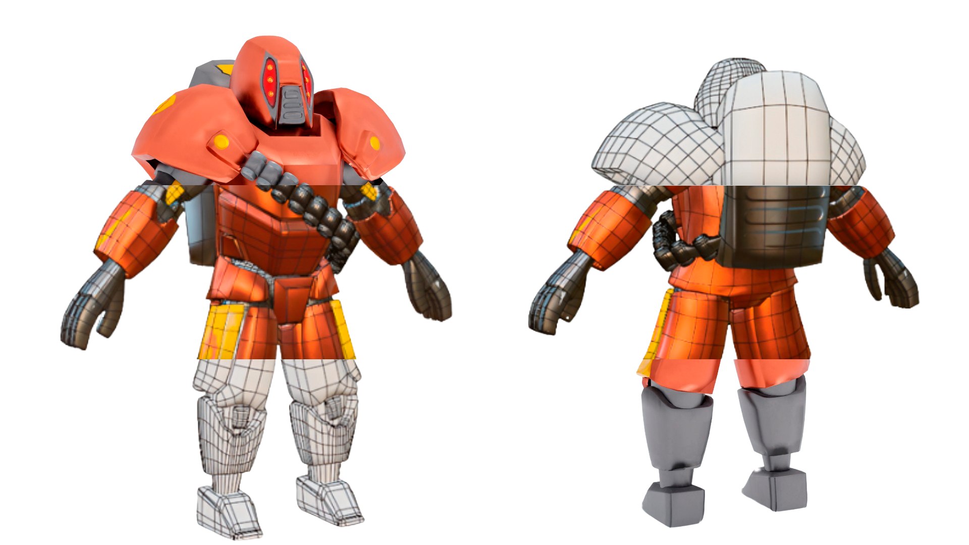 3D Model Of Robot - TurboSquid 1971432