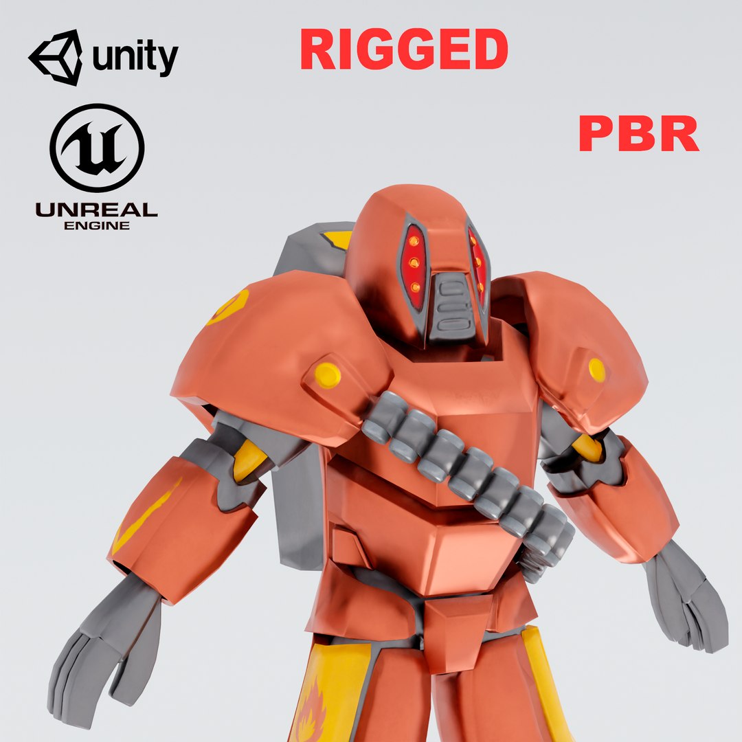 3D Model Of Robot - TurboSquid 1971432