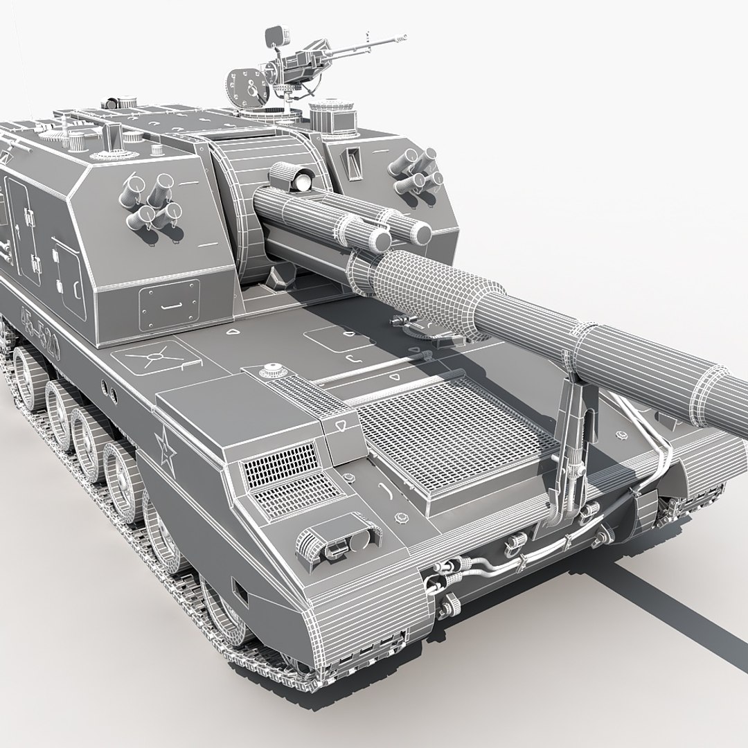 3D model china type plz05 155mm - TurboSquid 1421026