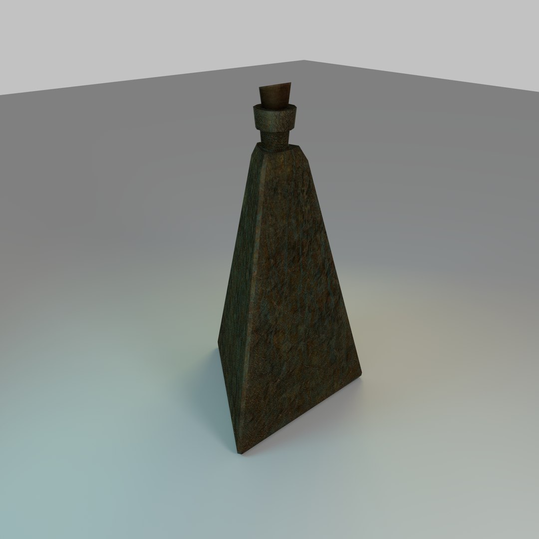 3D flask gameready - TurboSquid 1593242