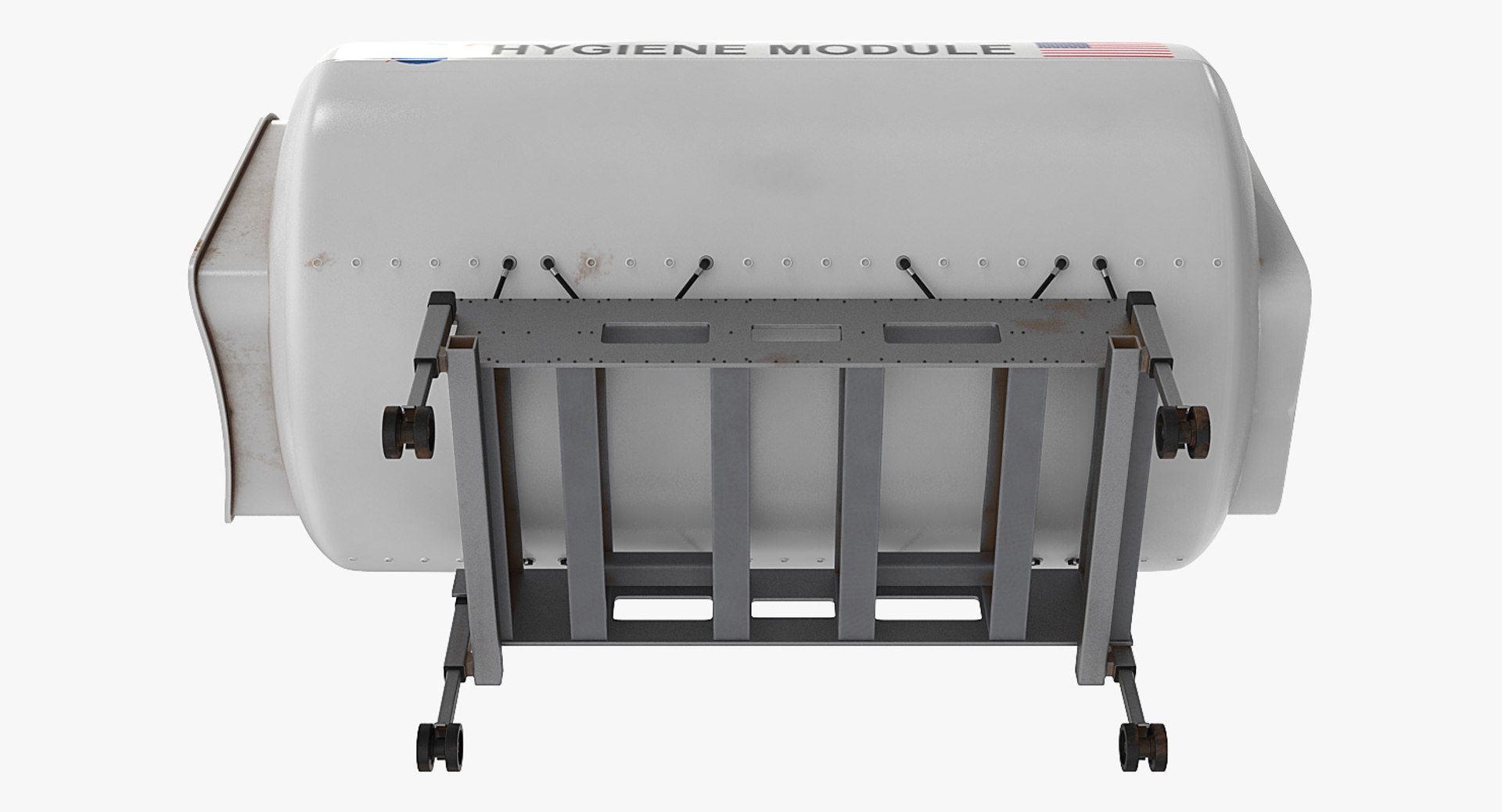 Autonomous Space Hygiene Module 3D - TurboSquid 1314166