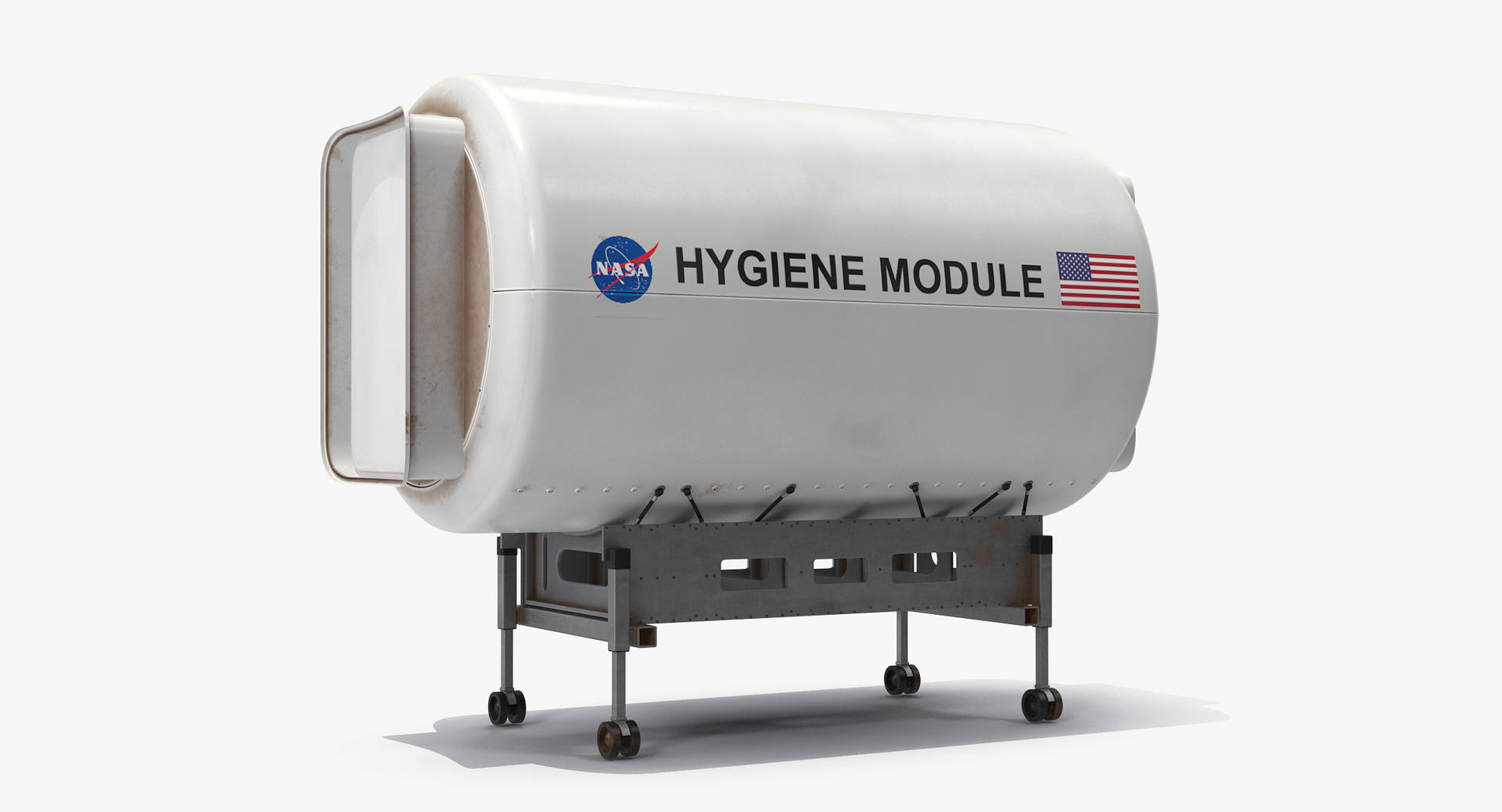 Autonomous Space Hygiene Module 3D - TurboSquid 1314166
