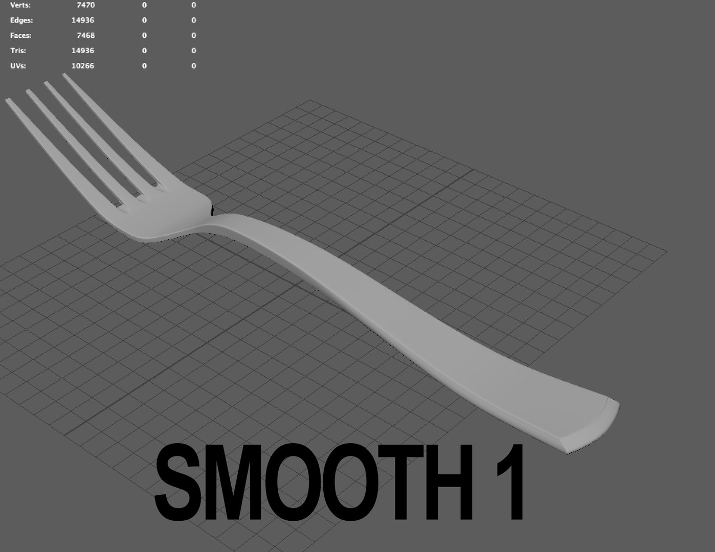 Fork 3D Model - TurboSquid 1246408