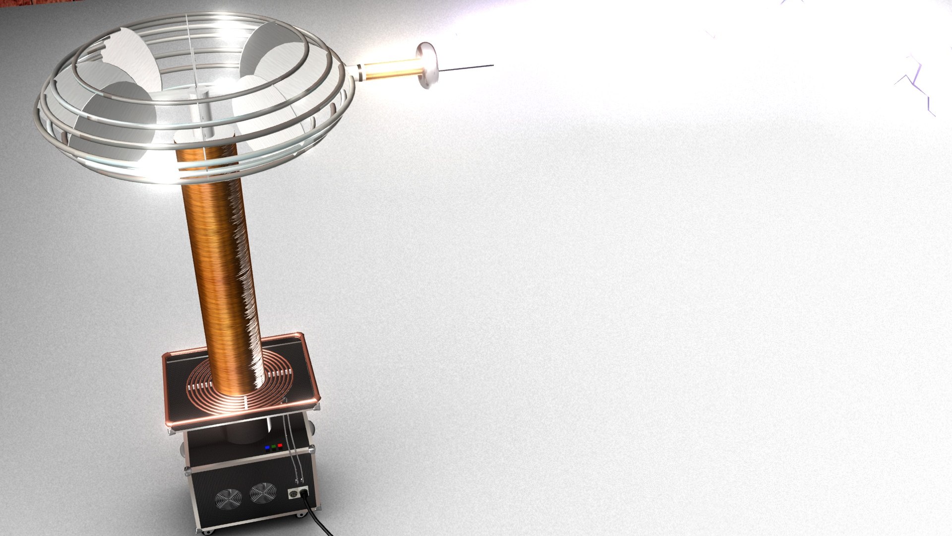 Animated Tesla Coil 3D model - TurboSquid 1763059