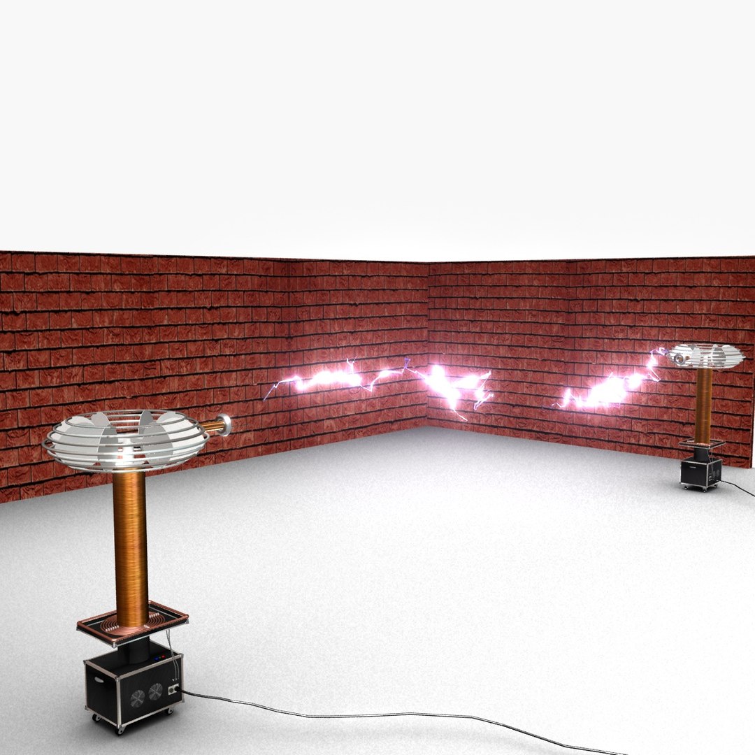 Animated Tesla Coil 3D model - TurboSquid 1763059