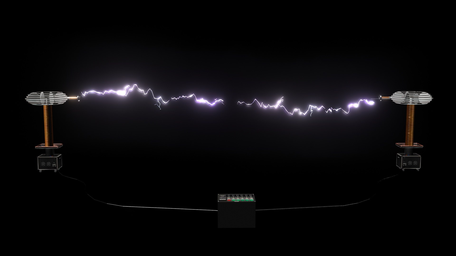 Animated Tesla Coil 3D model - TurboSquid 1763059