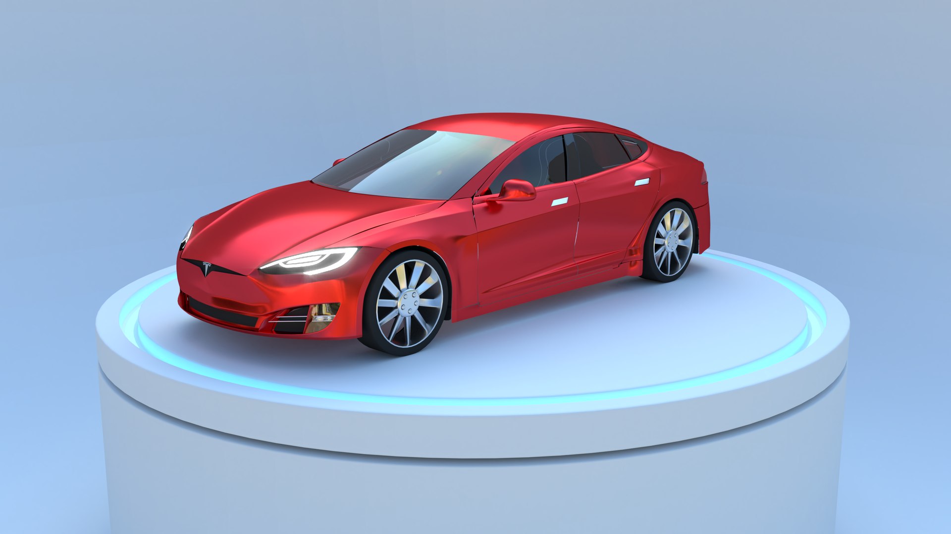 3D Model Tesla S Car - TurboSquid 1340712