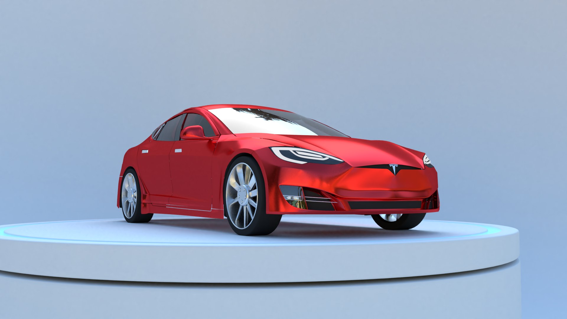 3D Model Tesla S Car - TurboSquid 1340712