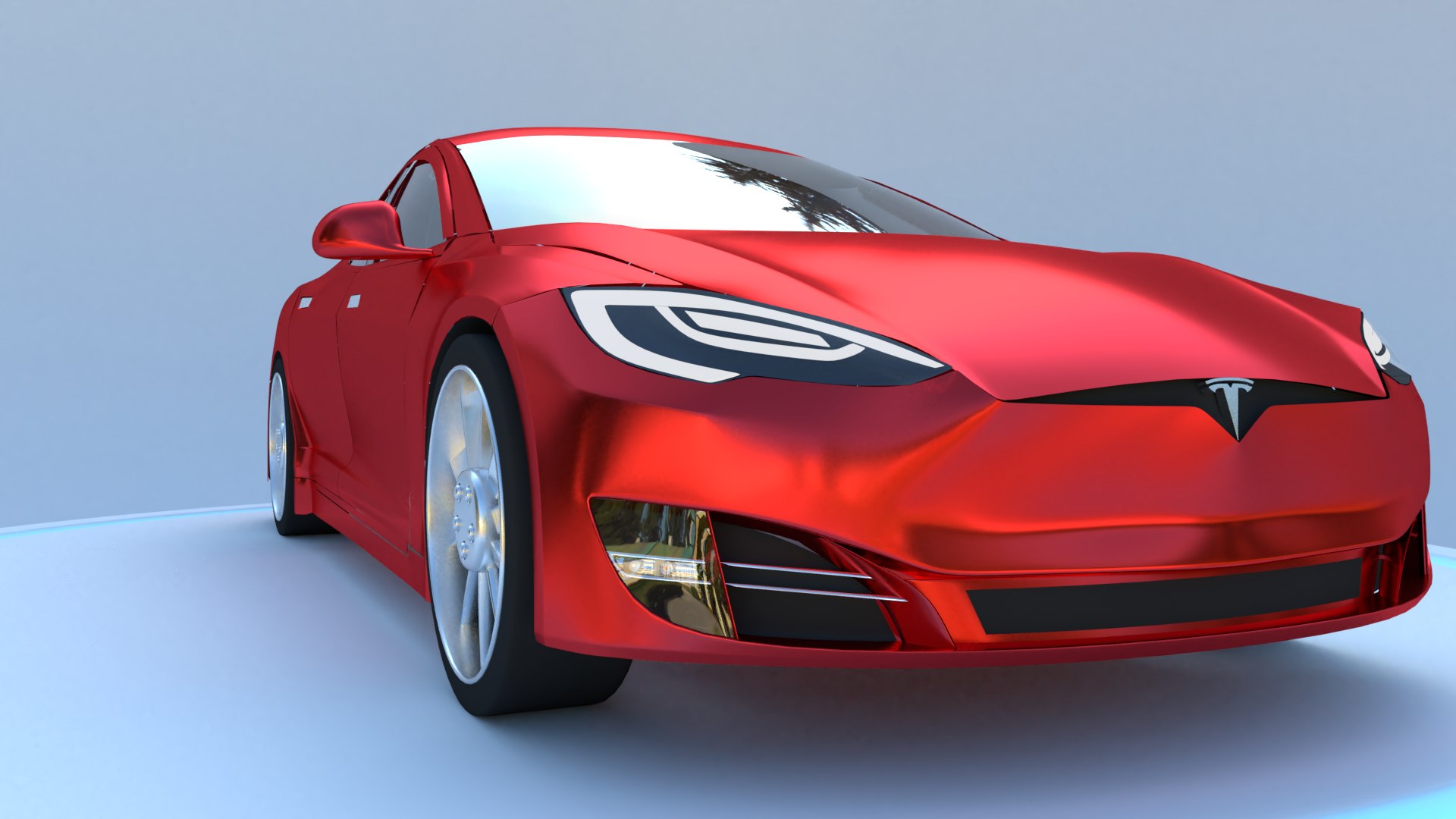 3D Model Tesla S Car - TurboSquid 1340712