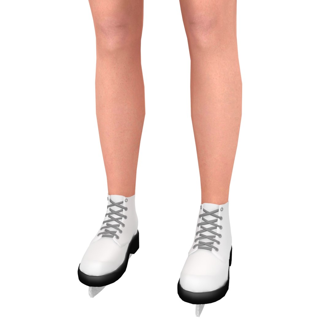 3D Female Figure Skater Model - TurboSquid 1312319