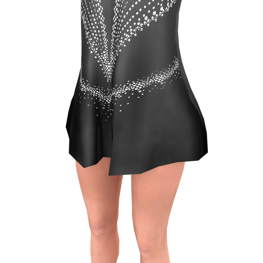 3D Female Figure Skater Model - TurboSquid 1312319