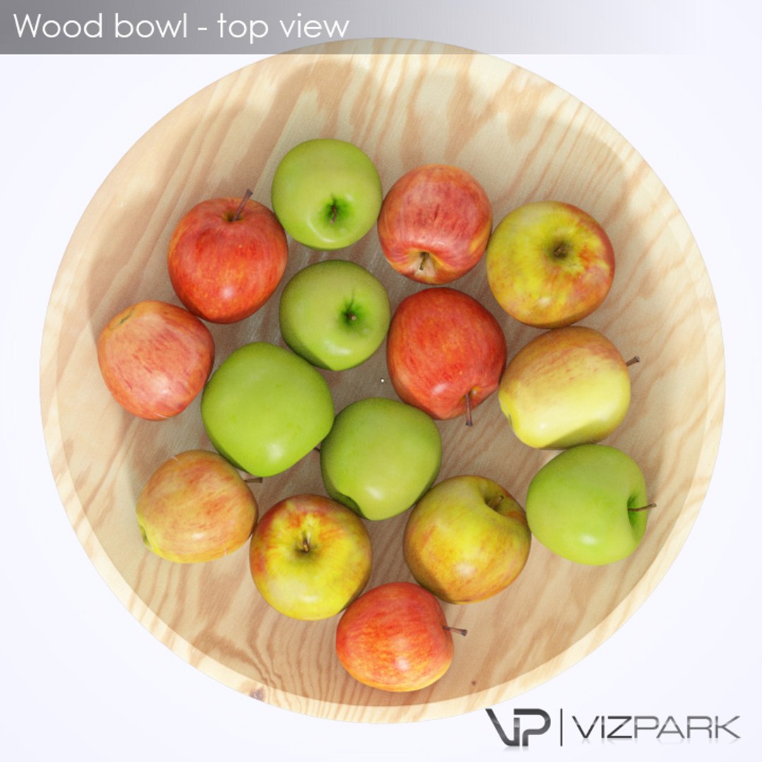 3d Apples Fruit Realistic