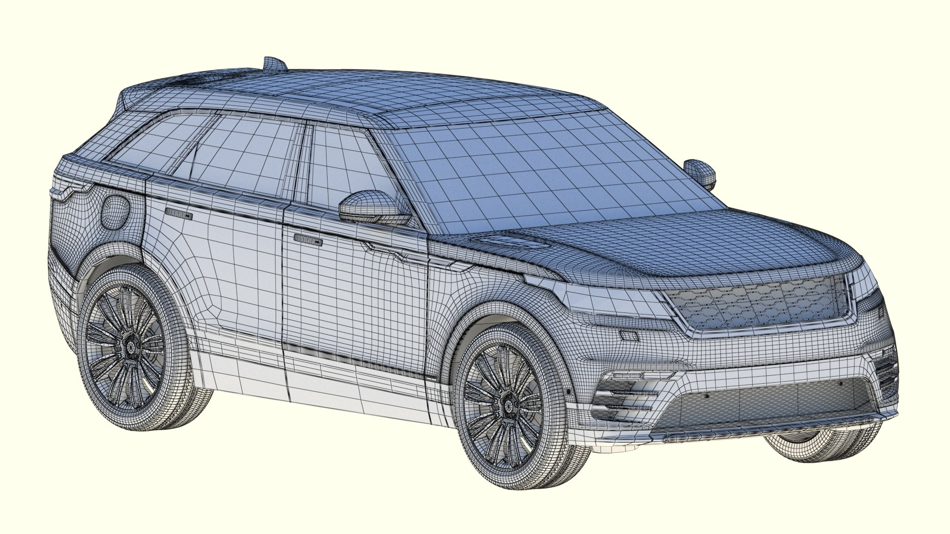3D Range Rover Car Model - TurboSquid 2202331