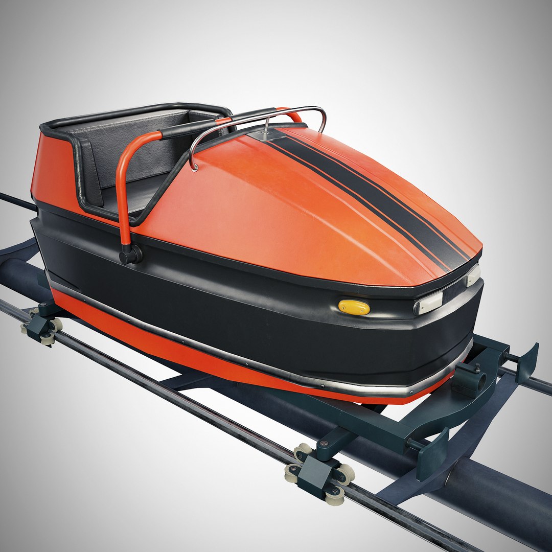 3D Roller Coaster Cart - TurboSquid 2111974