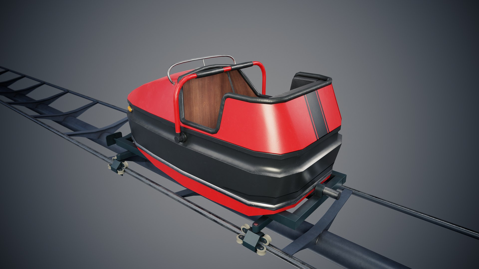 3D Roller Coaster Cart - TurboSquid 2111974
