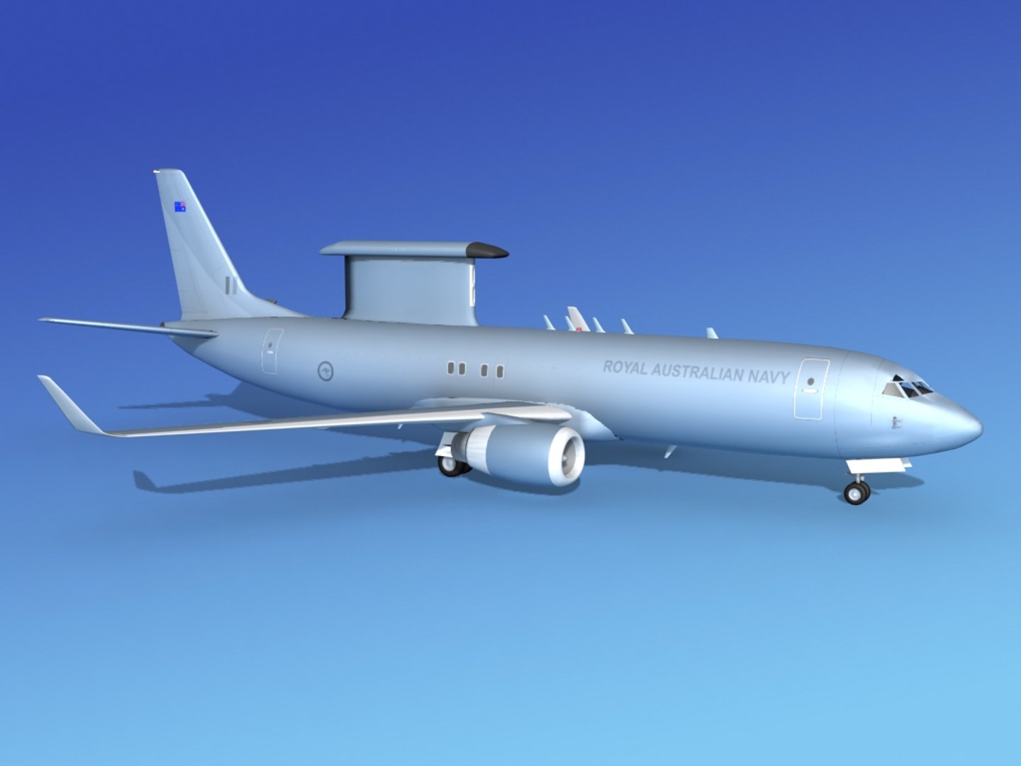 Aircraft Boeing 3d Model