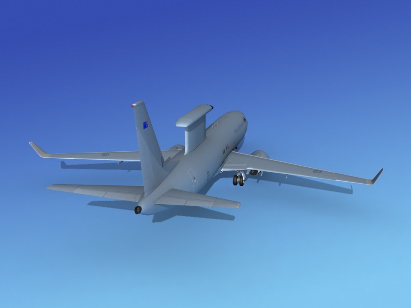 Aircraft Boeing 3d Model