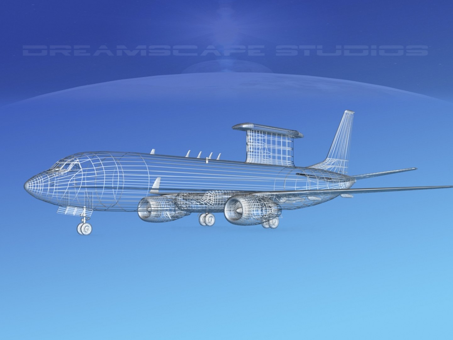 Aircraft Boeing 3d Model