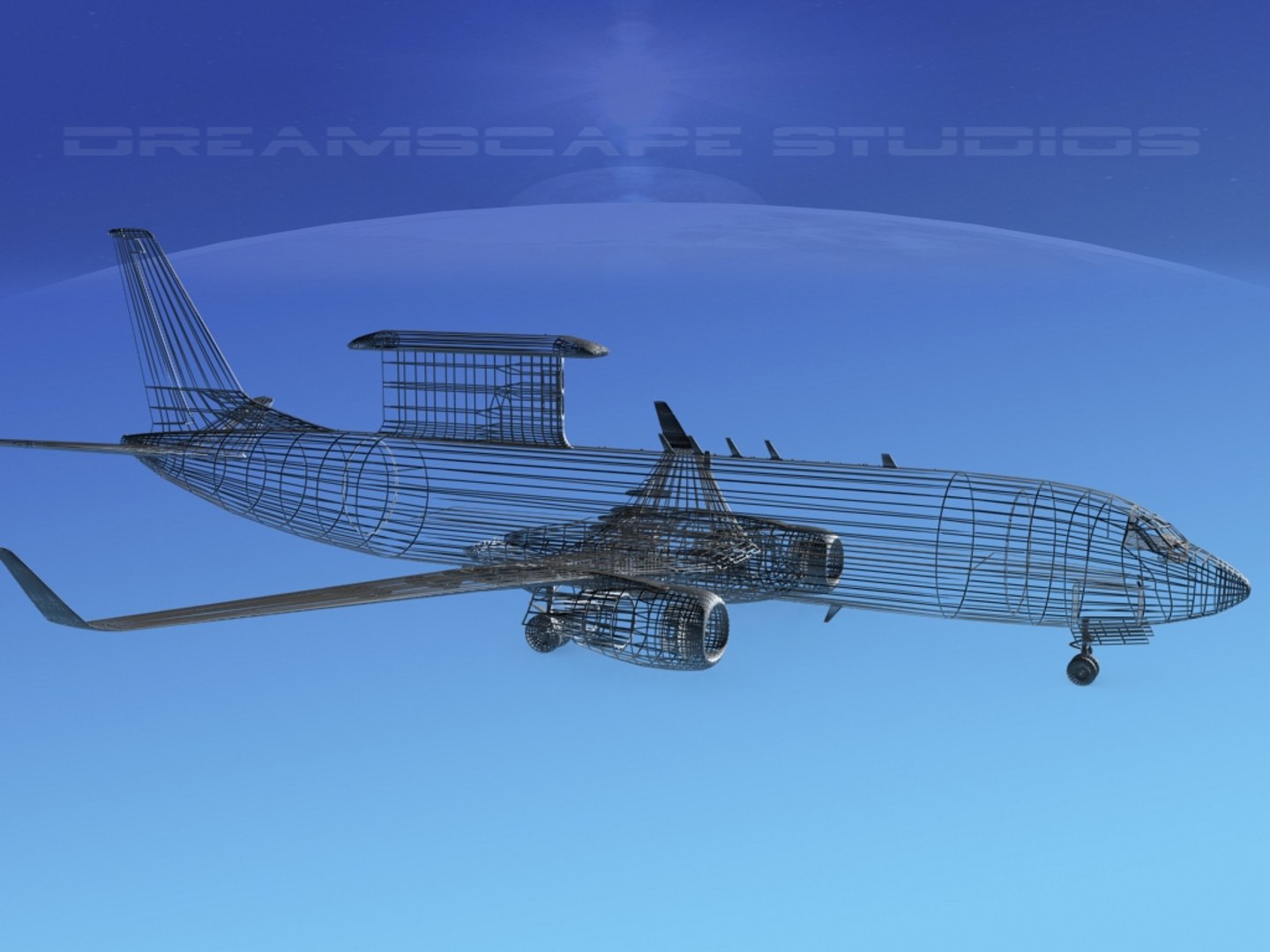 Aircraft Boeing 3d Model