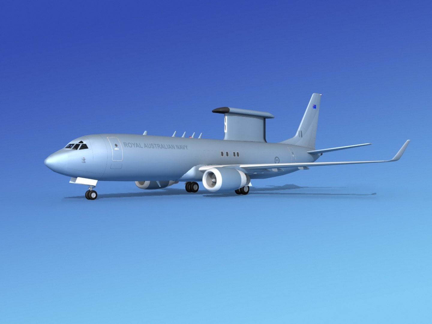 Aircraft Boeing 3d Model