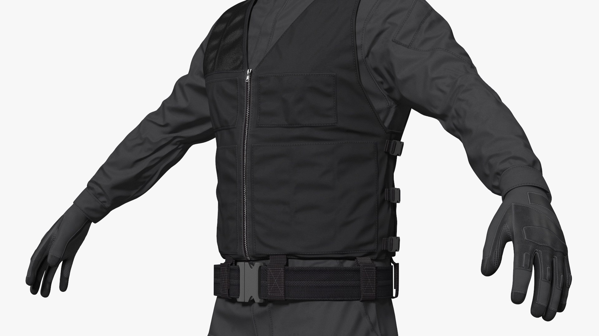 Tactical SWAT Team Member Uniform Model - TurboSquid 2246763