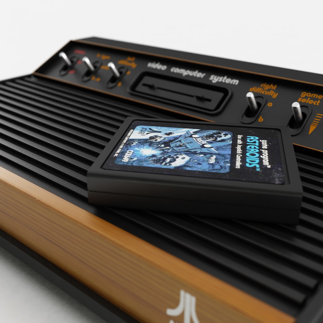 3D Atari 2600 - TurboSquid 1298504