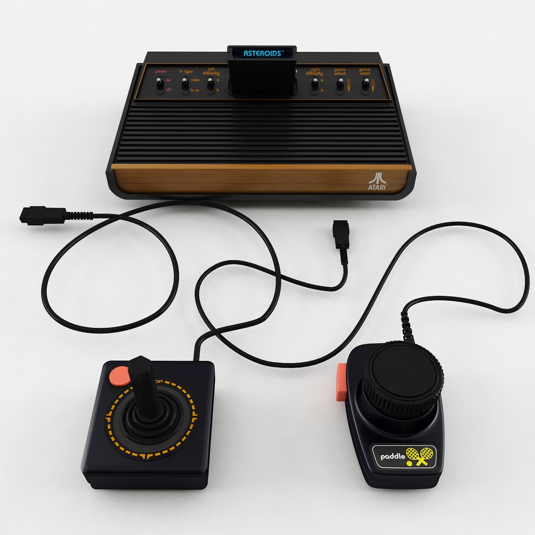 3D Atari 2600 - TurboSquid 1298504