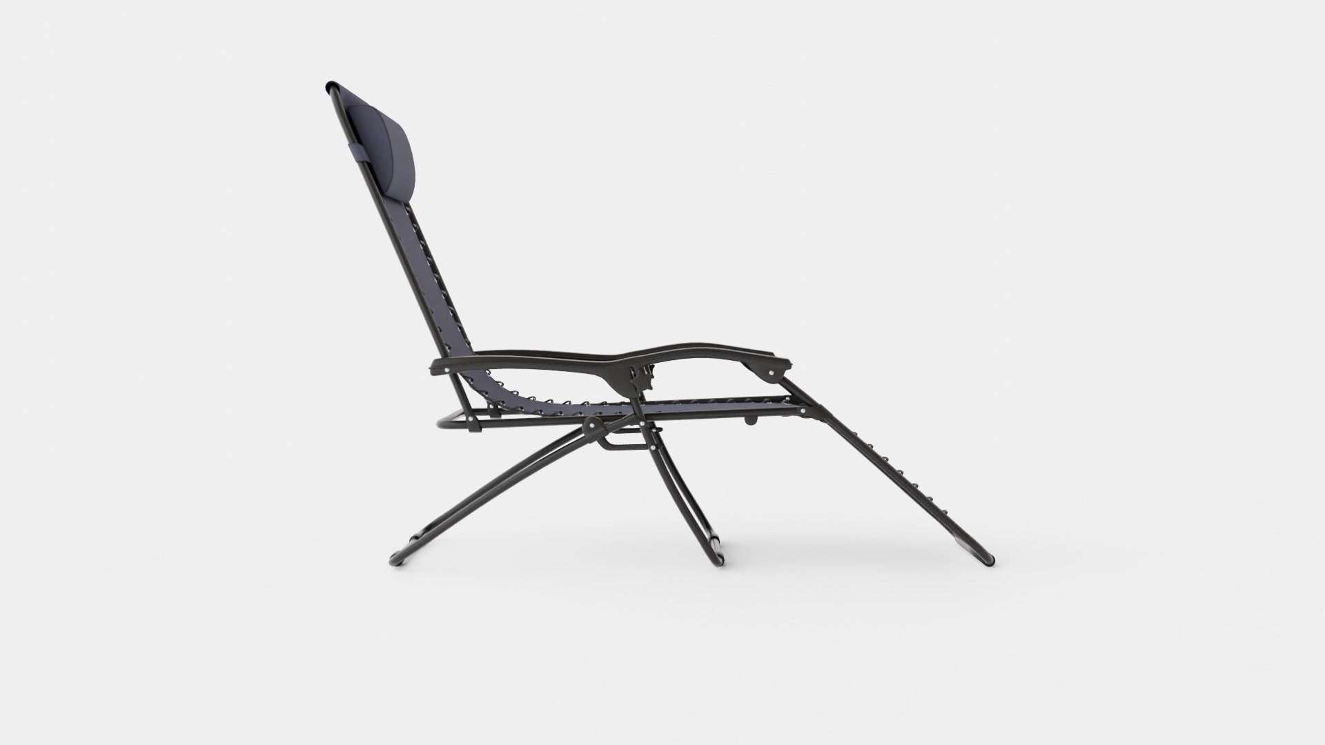 Baden Chair Black 3D Model - TurboSquid 2253522