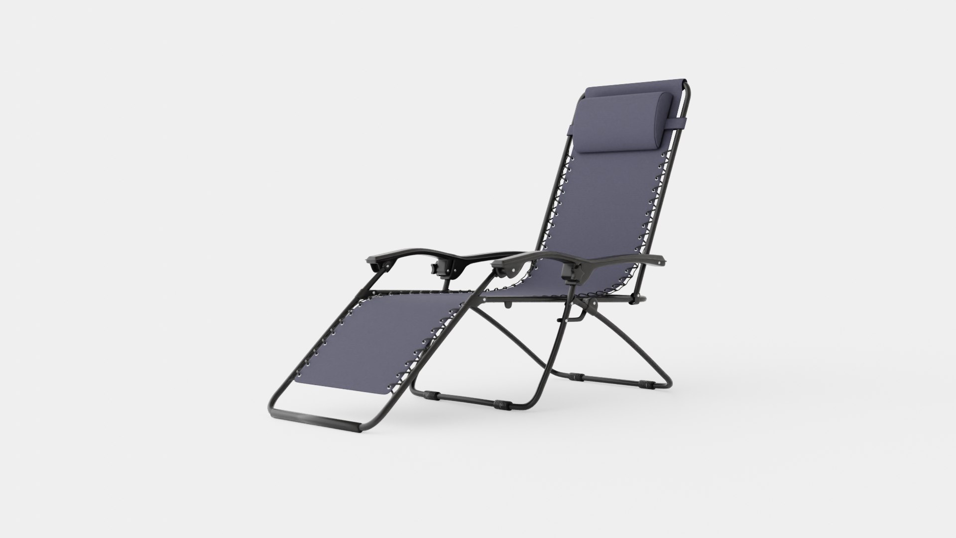 Baden Chair Black 3D Model - TurboSquid 2253522