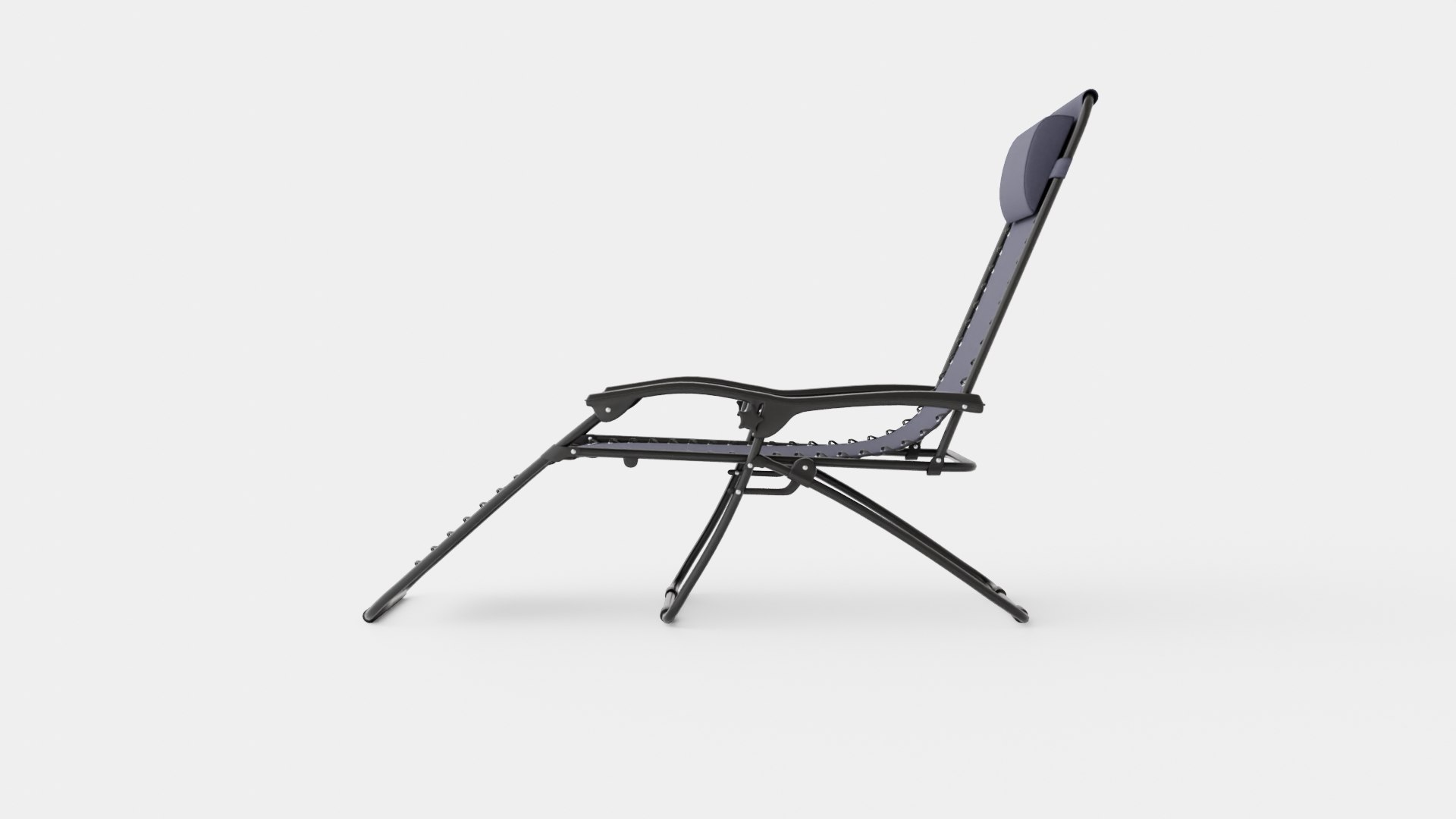 Baden Chair Black 3D Model - TurboSquid 2253522