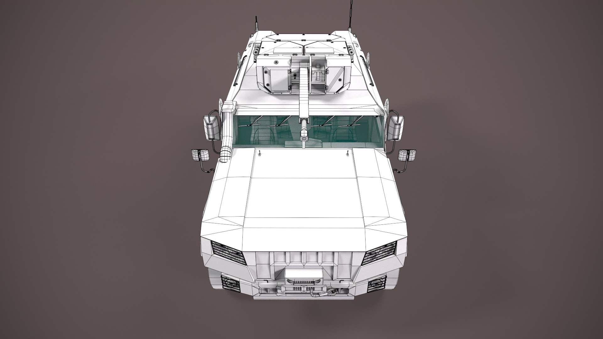 Typhoon VDV K-4386 Desert 3D Model - TurboSquid 1832552