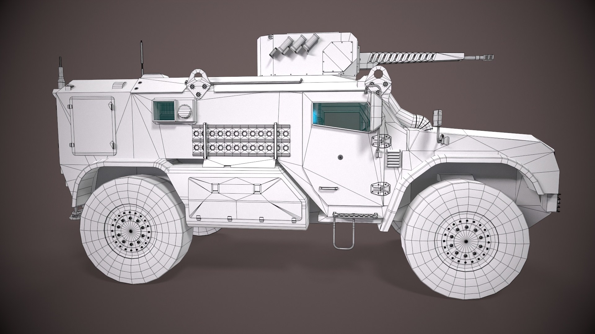 Typhoon VDV K-4386 Desert 3D Model - TurboSquid 1832552