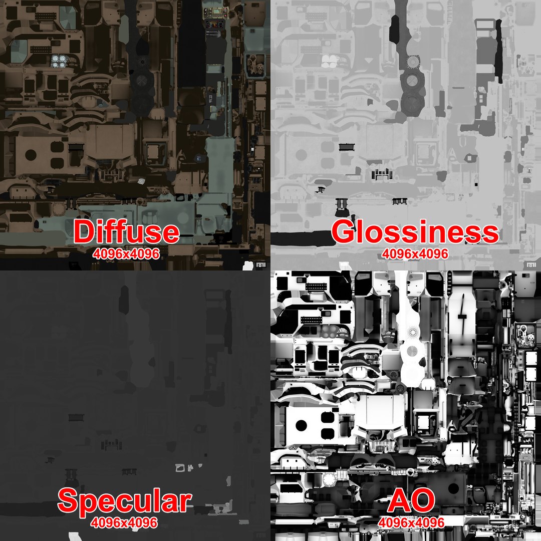 Typhoon VDV K-4386 Desert 3D Model - TurboSquid 1832552