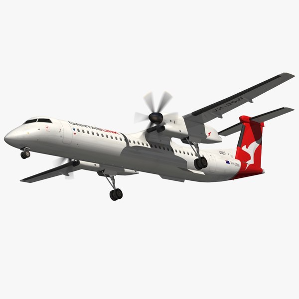 modelo 3d Dash 8 QantasEnlace - TurboSquid 2161617