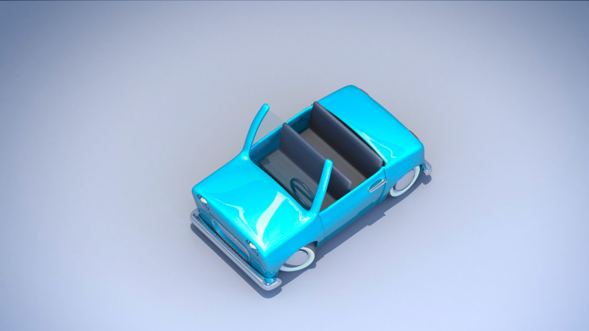3d Cartoon Toy Car