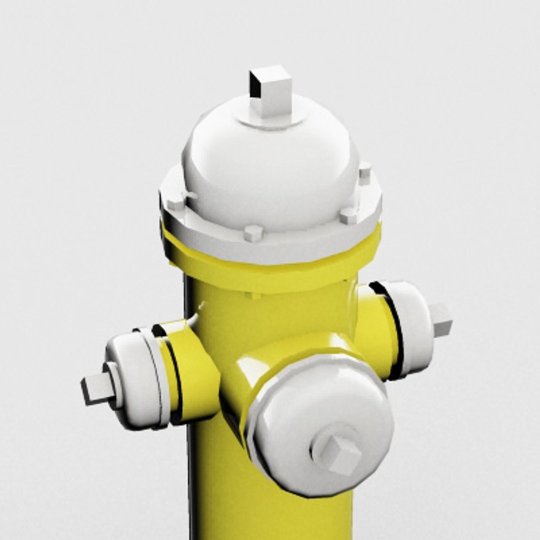 3ds max hydrant architectural